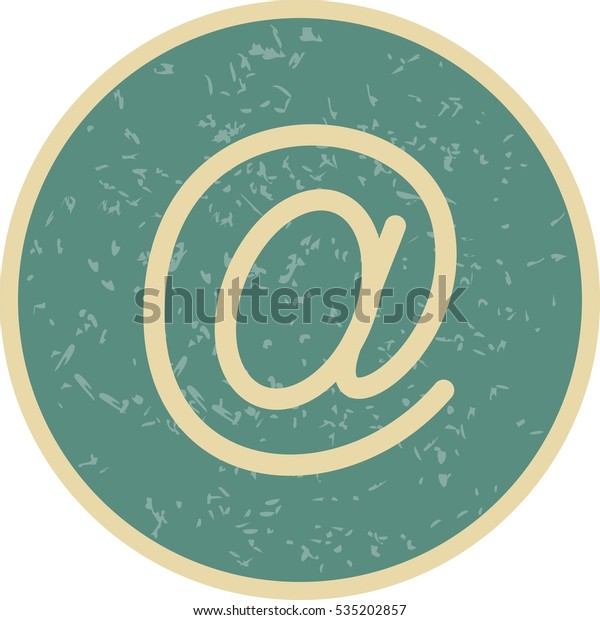Vector Email Address Icon Stock Vector (Royalty Free) 535202857 ...