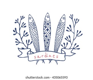 7,566 Sardine Vector Images, Stock Photos & Vectors | Shutterstock