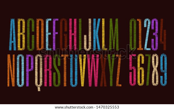14,858 Thread Fonts Images, Stock Photos & Vectors | Shutterstock