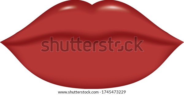 Vector Emoji Smiling Face Lip Vector: เวกเตอร์สต็อก (ปลอดค่าลิขสิทธิ์ ...