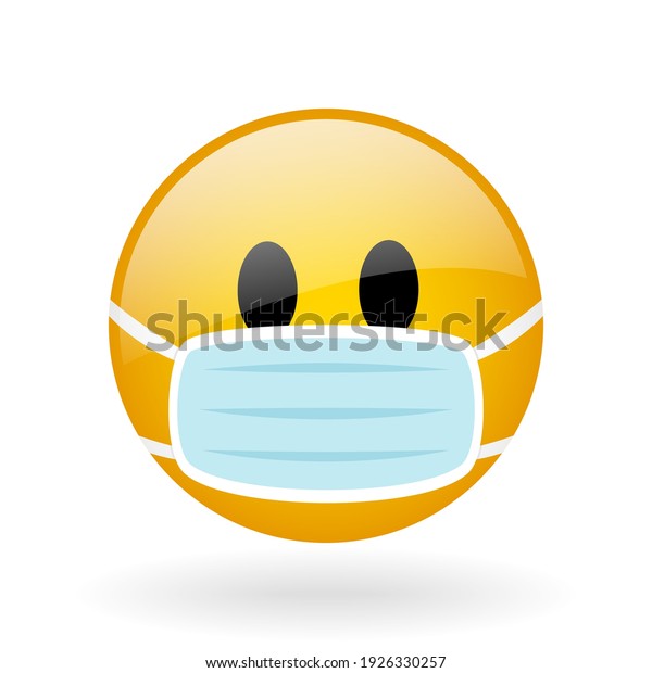 Vector Emoticon Glass Effect Stock Vector (Royalty Free) 1926330257 ...