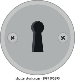 Vector Emoticon Illustration Lock Screw Heads Stock Vector (Royalty ...