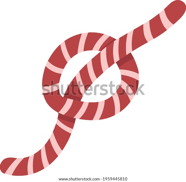 Vector Emoticon Illustration Red Knot Stock Vector (Royalty Free ...