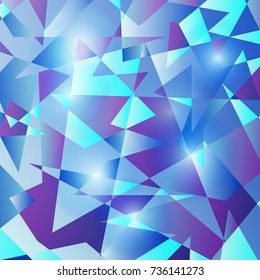 Vector Facets Abstract Blue Dark Purple Stock Vector (Royalty Free ...