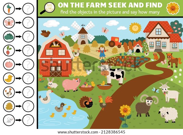 11,442 Kids Puzzles Find The Object Images, Stock Photos & Vectors ...