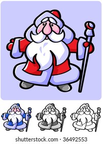 Vector Father Christmas Stock Vector (Royalty Free) 36492553 | Shutterstock