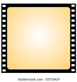 Vector Film Frame Stock Vector (Royalty Free) 33710419 | Shutterstock