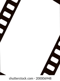 Vector Film Strip Frame Stock Vector (Royalty Free) 200006948 ...