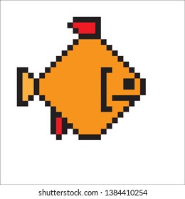 Vektor Stok Stingray Pixel Art (Tanpa Royalti) 1255177348 | Shutterstock