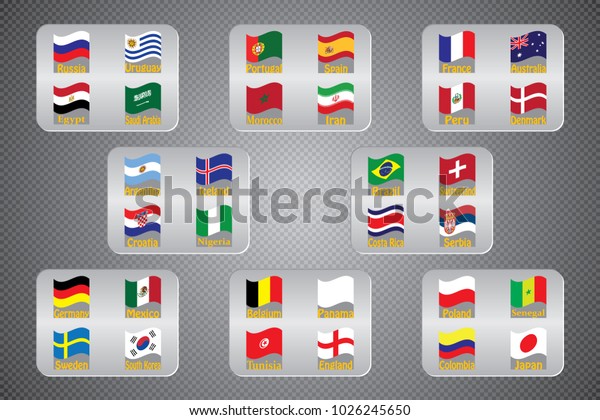 Vector Flags Country Information Graph Flags Stock Vector (Royalty Free ...