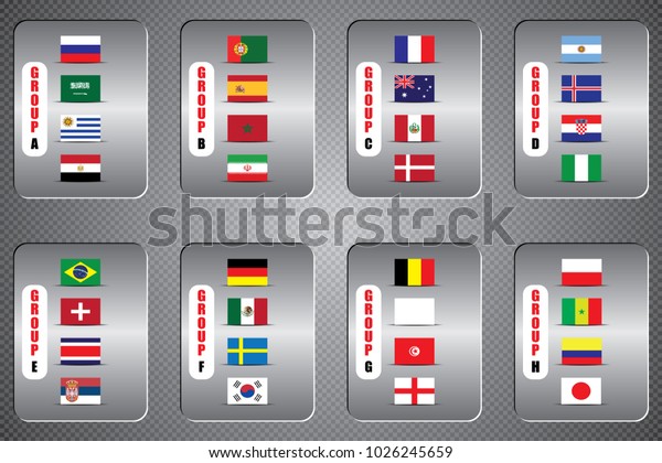 Vector Flags Country Information Graph Flags Stock Vector (Royalty Free ...