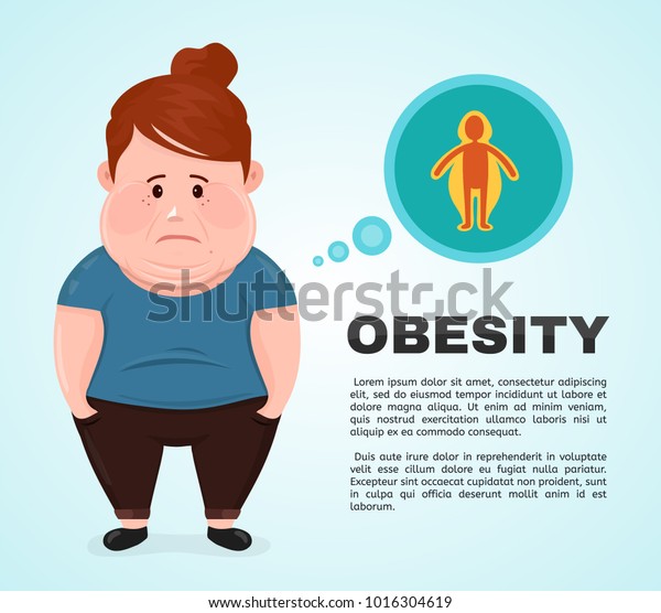 Vector Flat Illustration Young Woman Character Stock-vektor (royaltyfri ...