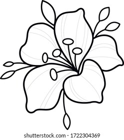 Vector Flower Flash Art Tattoo Design Stock Vector (Royalty Free ...