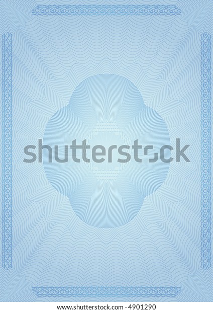 Vector Form Certificate Securities Stock Vector (Royalty Free) 4901290 ...