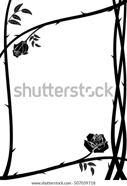 4,328 Rose Bush Border Images, Stock Photos & Vectors | Shutterstock