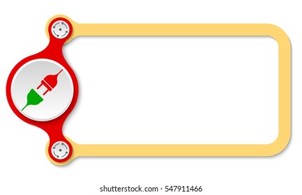 Vector Frame Text Energy Symbol Stock Vector (Royalty Free) 547911466 ...