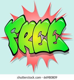 Vector Free Sign Label Sticker Tag Stock Vector (Royalty Free) 66980809 ...