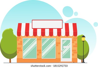 Retail Offline Online Convert Your Shop Stock Vector (Royalty Free ...