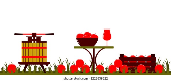 979 Apple cider press Images, Stock Photos & Vectors | Shutterstock