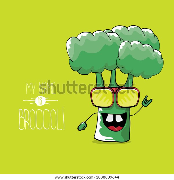 Vector Funny Cartoon Cute Green Smiling Stock Vector (Royalty Free ...