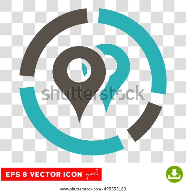 Vector Geo Diagram Eps Vector Pictogram Stock Vector (Royalty Free ...