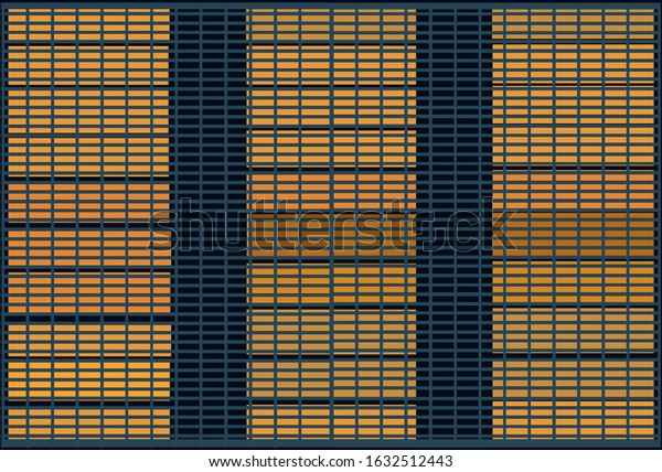 Vector Geometric Background Form Grid On Stock Vector (Royalty Free ...