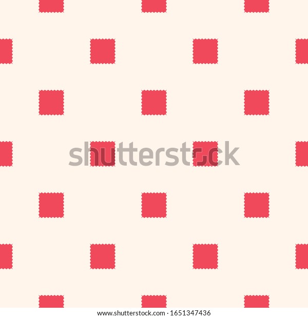Vector Geometric Ornament Jagged Shapes Squares Stock Vector (Royalty ...