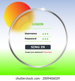 359 Blur Login Form Images, Stock Photos & Vectors | Shutterstock