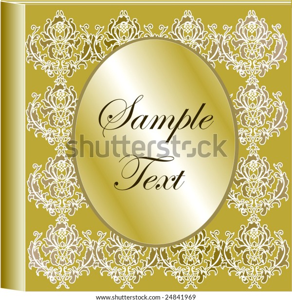 Vector Gold Album Cover Stock Vector (Royalty Free) 24841969 | Shutterstock