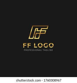 Vector Gold Letter Ff Logo Templates: เวกเตอร์สต็อก (ปลอดค่าลิขสิทธิ์ ...