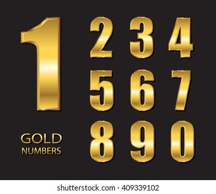 62,859 Gold glitter numbers Images, Stock Photos & Vectors | Shutterstock
