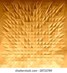 Vector Golden Spikes Stock Vector (Royalty Free) 28723789 | Shutterstock