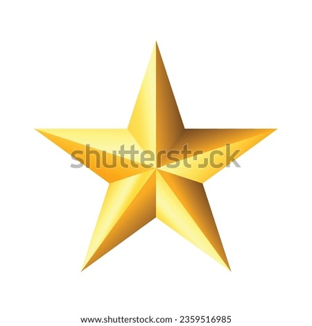 Gold Star Clipart | Free download on ClipArtMag