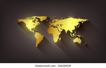 18,428 World map golden Images, Stock Photos & Vectors | Shutterstock