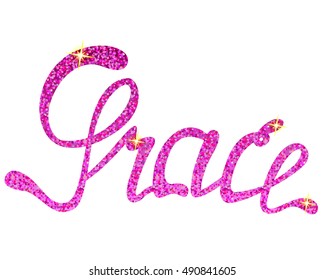 Renee Name Lettering Tinsels Stock Vector (Royalty Free) 1034368540