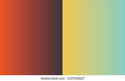 Vector Gradation Blue Black Brown Yelow Stock Vector (Royalty Free ...