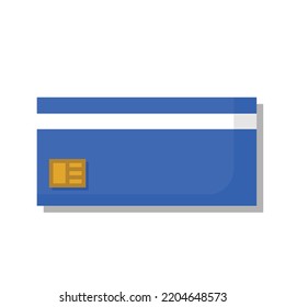 Vector Graphic Atm Card Blue Atm Stock Vector (Royalty Free) 2204648573 ...