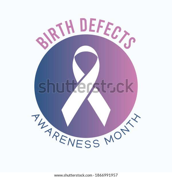 Vector Graphic Birth Defects Awareness Month 库存矢量图（免版税）1866991957 ...