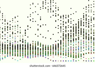 Vector Graphic Colored Abstract Overlapping Star Stock Vector (Royalty ...