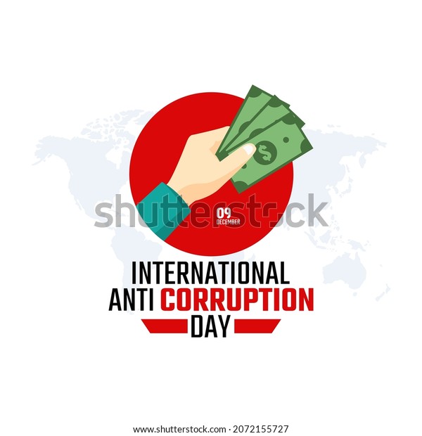 Vector Graphic International Anti Corruption Day Stock Vector (Royalty ...