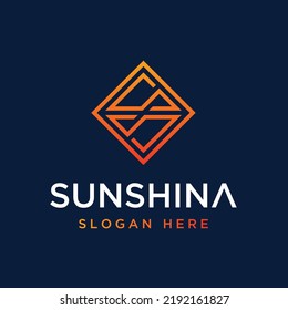 Vector Graphic Letter Ss Logo Design Stock Vector (Royalty Free ...