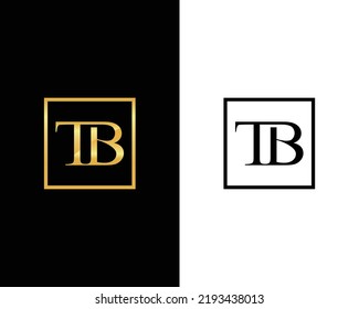 Vector Graphic Letter T B Logo Stock Vector (Royalty Free) 2193438013 ...