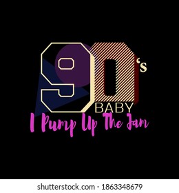 Vector Graphic Lettering Pump Jam Perfect Stock Vector (Royalty Free ...