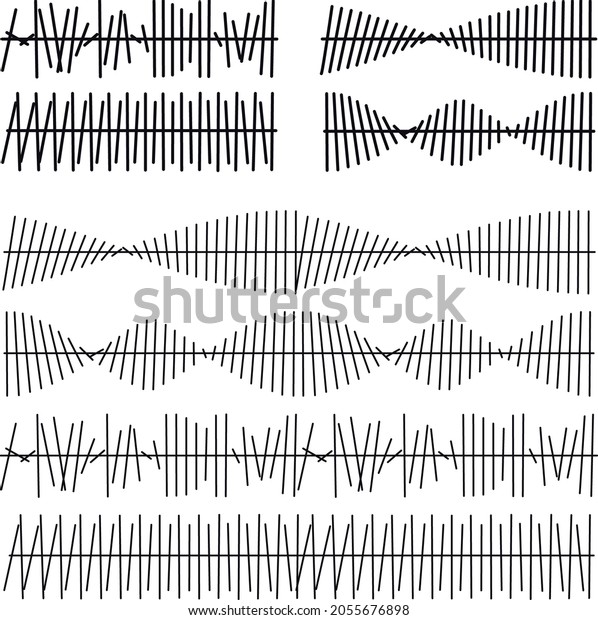 Vector Graphic Lines Strips Similar Dna Stock Vector (Royalty Free ...