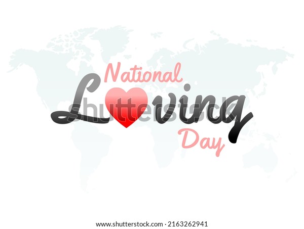 Vector Graphic National Loving Day Good Stock Vector (Royalty Free ...