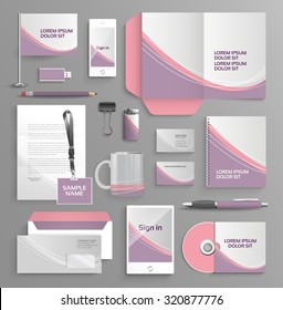 Vector Graphic Professional Identity Design Your Stock Vector (Royalty ...