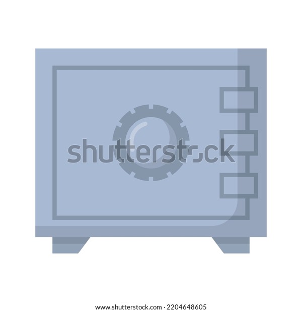Vector Graphic Safe Deposit Box Deposit Stock Vector (Royalty Free ...