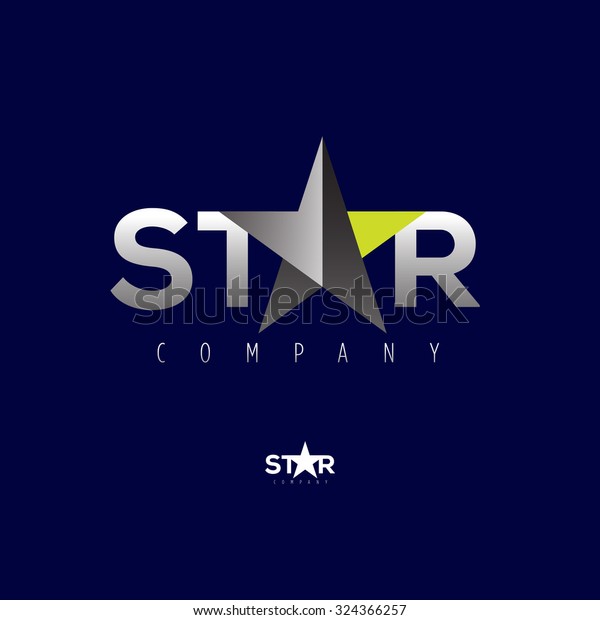 Vector Graphic Symbol Stylized Star Stock Vector (Royalty Free ...