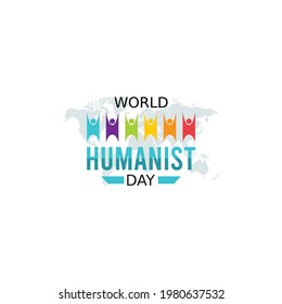 Vector Graphic World Humanist Day Good Stock Vector (Royalty Free ...