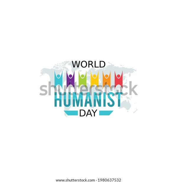 Vector Graphic World Humanist Day Good Stock Vector (Royalty Free ...